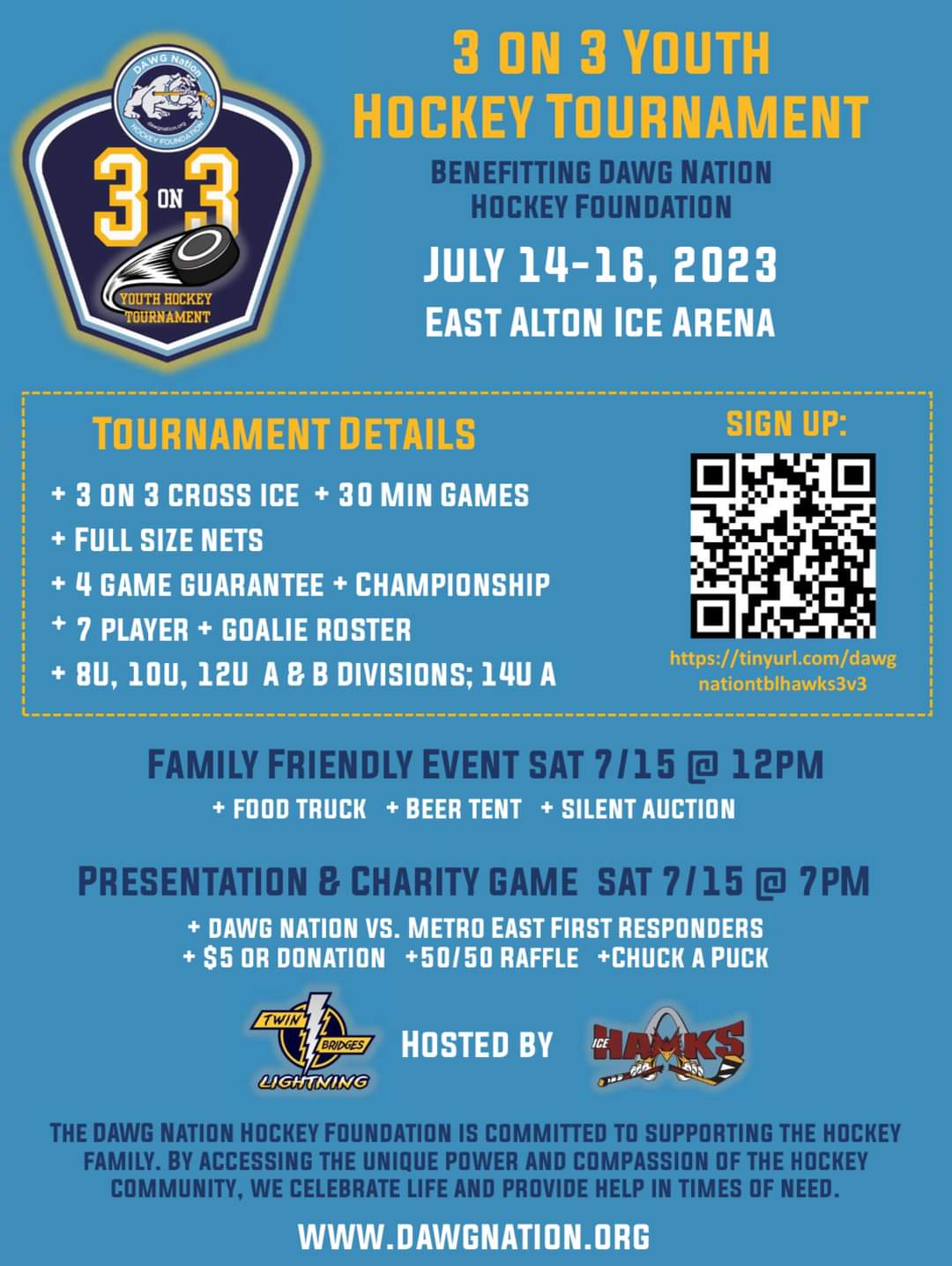 DAWG Nation STL - Youth Hockey 3v3